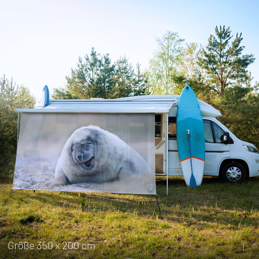 Textile sun sail ROBBE 200cm high