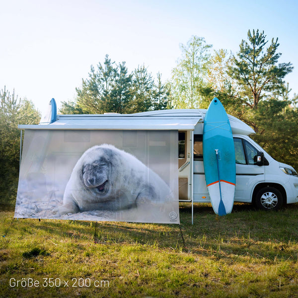 Textile sun sail ROBBE 200cm high